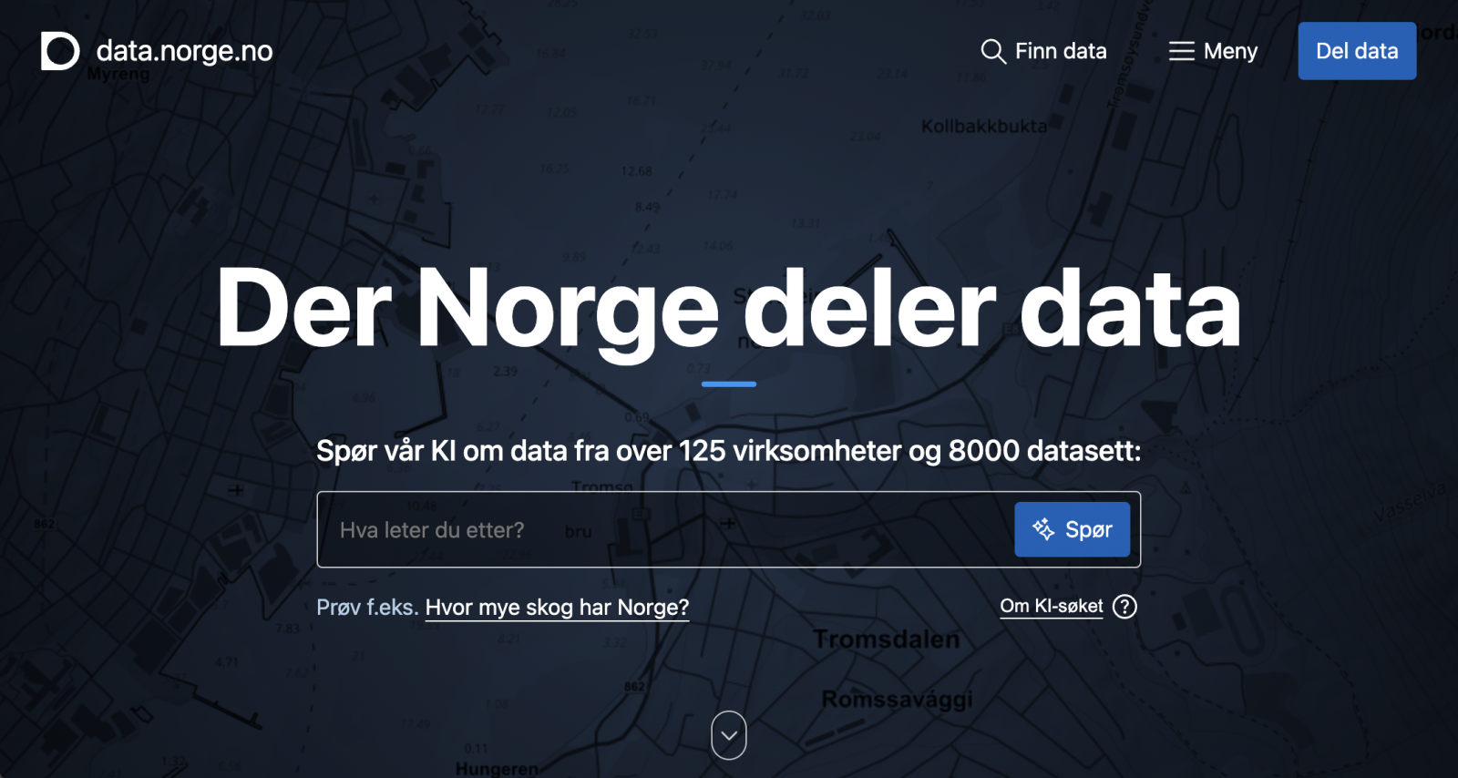 Digdir innfører kunstig intelligens for å forbedre datasøk på data.norge.no | Samarbeidsportalen